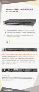 Netgear M4300-24X24F 堆疊式10G全網管交換器(XSM4348S) | 瀚錸科技-NetBridge