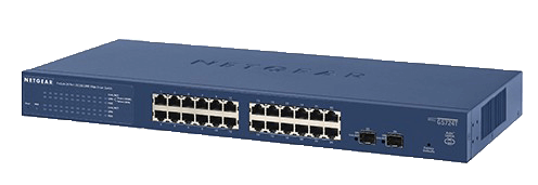 NETGEAR 智能網管交換器 – GS724T | 瀚錸科技-NetBridge