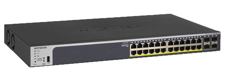 NETGEAR PoE系列交換器 GS728TPP | 瀚錸科技-NetBridge