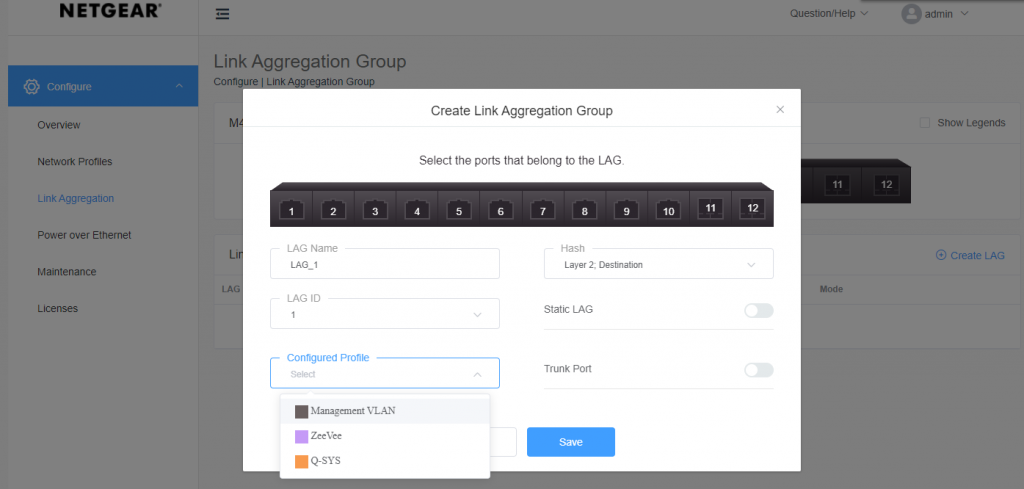 NETGEAR M4250 雙 GUI 設計：獨有 AV 影音專用 GUI 功能一覽，一鍵設好 Dante、Q-SYS 等 AV over ...