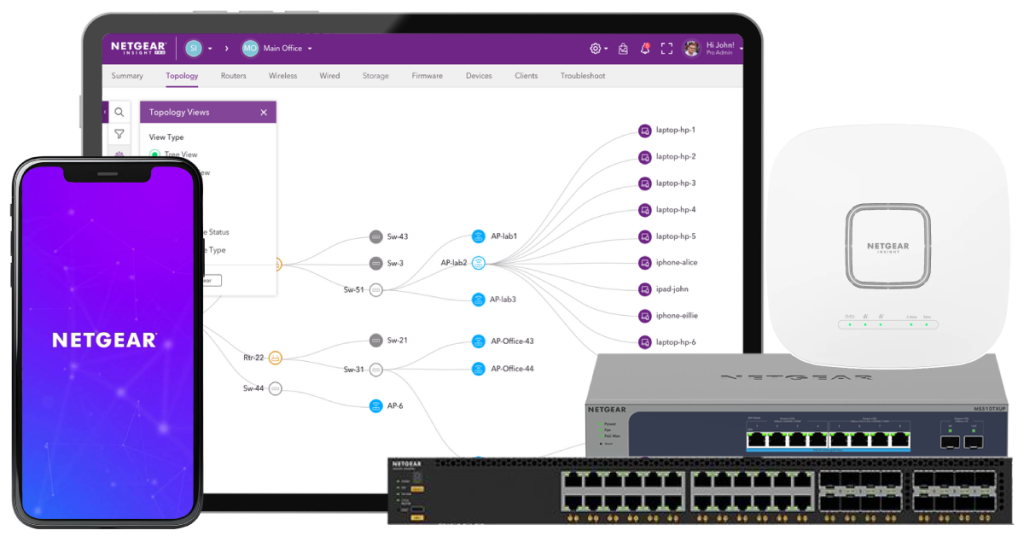 NETGEAR Insight 雲管理 - 瀚錸科技-NetBridge
