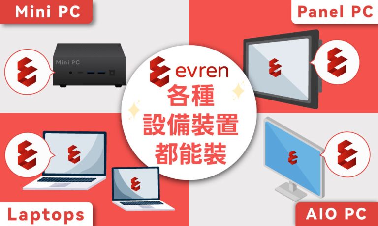 Evren｜程式開發環境｜最安全的作業系統 - 瀚錸科技-NetBridge
