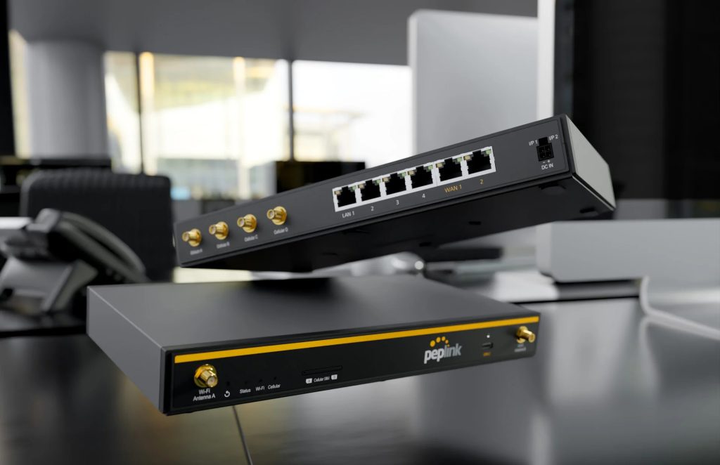 Peplink B one 5G 雙WAN路由器 ＆ eSIM共享計劃可 5G 直接上網免月費！ - 瀚錸科技-NetBridge